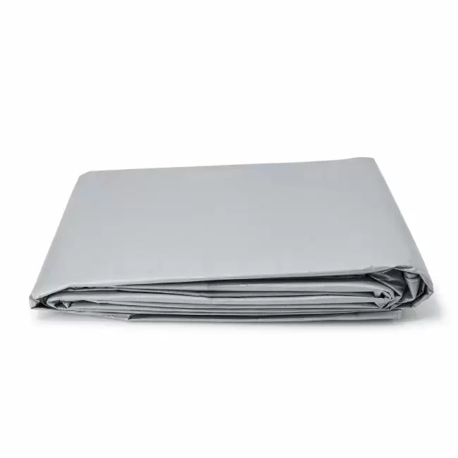 12 Mil Silver Waterproof Tarp For Car Boat Tent Cover 12 Mil Heavy Duty ...